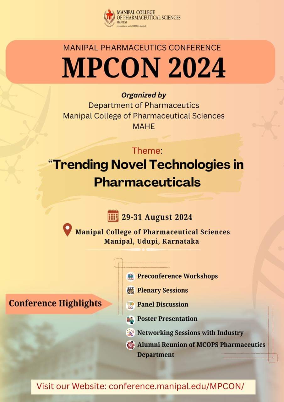 𝐌𝐚𝐧𝐢𝐩𝐚𝐥 𝐏𝐡𝐚𝐫𝐦𝐚𝐜𝐞𝐮𝐭𝐢𝐜𝐬 𝐂𝐨𝐧𝐟𝐞𝐫𝐞𝐧𝐜𝐞 (𝐌𝐏𝐂𝐎𝐍) 𝟐𝟎𝟐𝟒